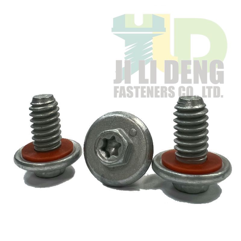 Screw w/Silicone - Appliances - Products | Ji Li Deng Fasteners Co., Ltd.