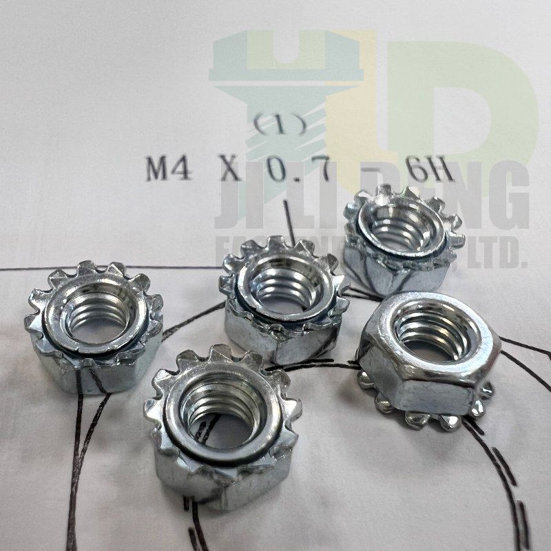 Keps Nut - Appliances - Products | Ji Li Deng Fasteners Co., Ltd.